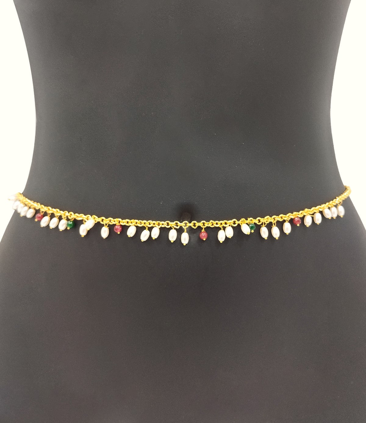 Teardrop Tricolour Belly Chain – Intimacy Hub